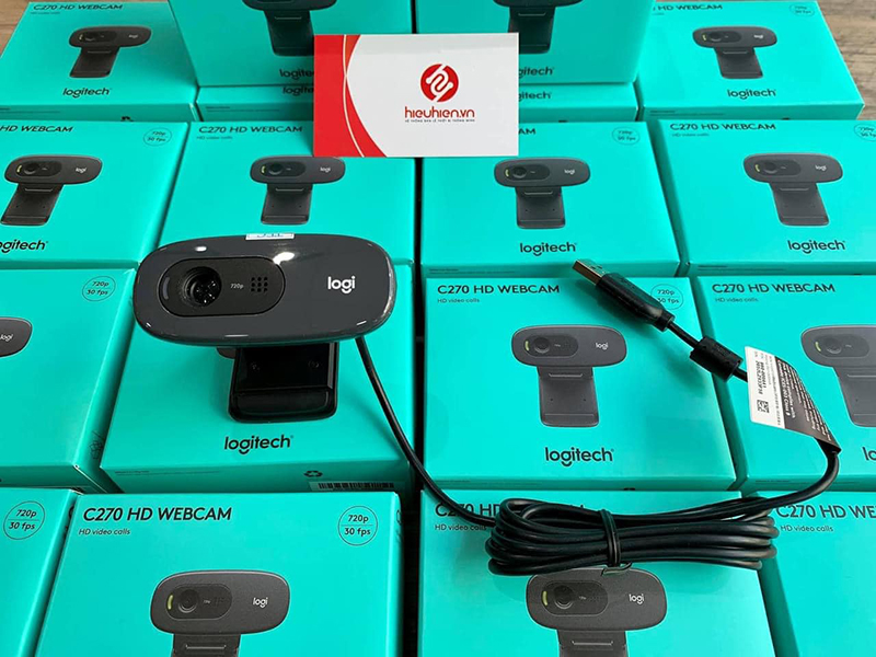 Logitech C270 HD Webcam cho Android TV Box, Laptop chính hãng