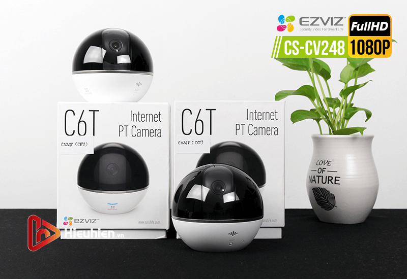 EZVIZ CS-CV248 (CT6) Full HD 1080P - Camera trong nhà, có thể xoay