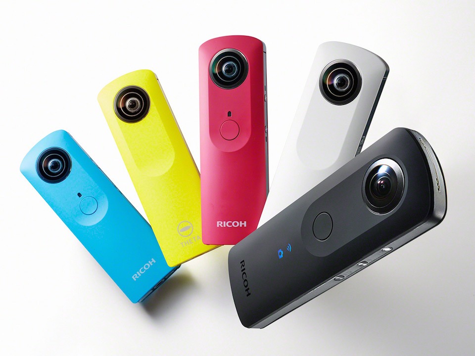 Ricoh Theta S: camera 360° giá mềm, độ phân giải cao