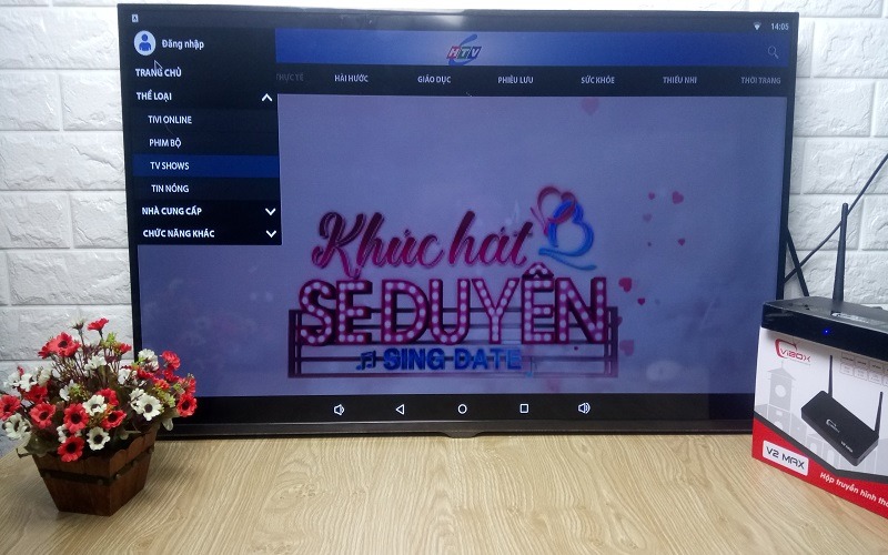 Ứng dụng HTVC xem truyền hình TP HCM và kênh địa phương miễn phí