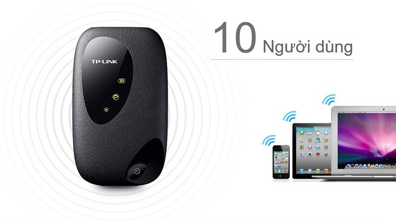 TP-Link M5250 - Bộ Phát WiFi Di Động từ SIM 3G chính hãng, giá tốt