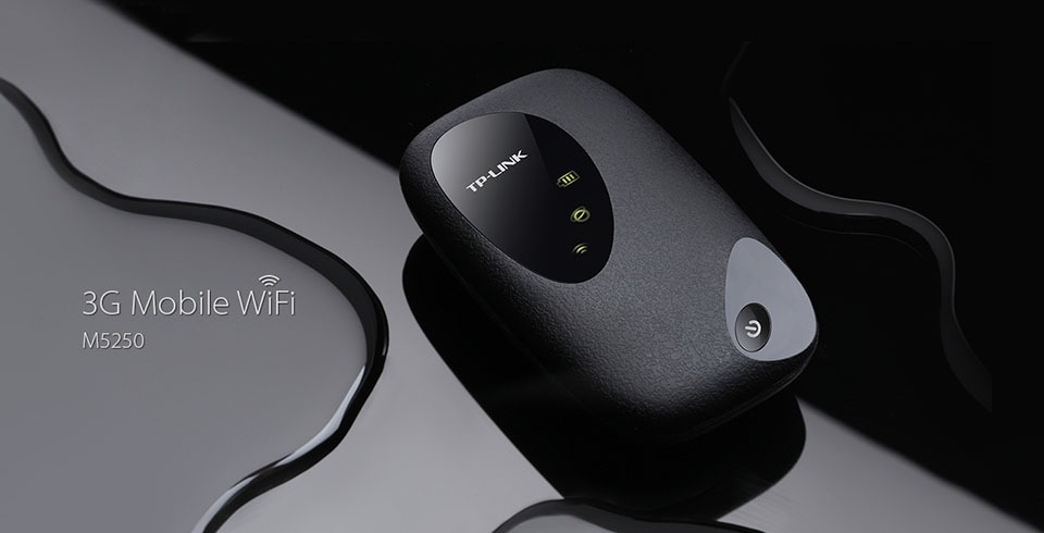 TP-Link M5250 - Bộ Phát WiFi Di Động từ SIM 3G chính hãng, giá tốt