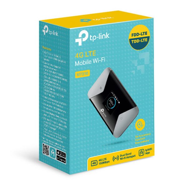 TP-Link M7310 - Bộ Phát WiFi Di Động 4G LTE Tốc Độ 150Mbps