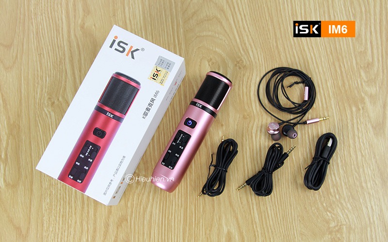 Trải nghiệm micro ISK iM6 thu âm không cần soundcard