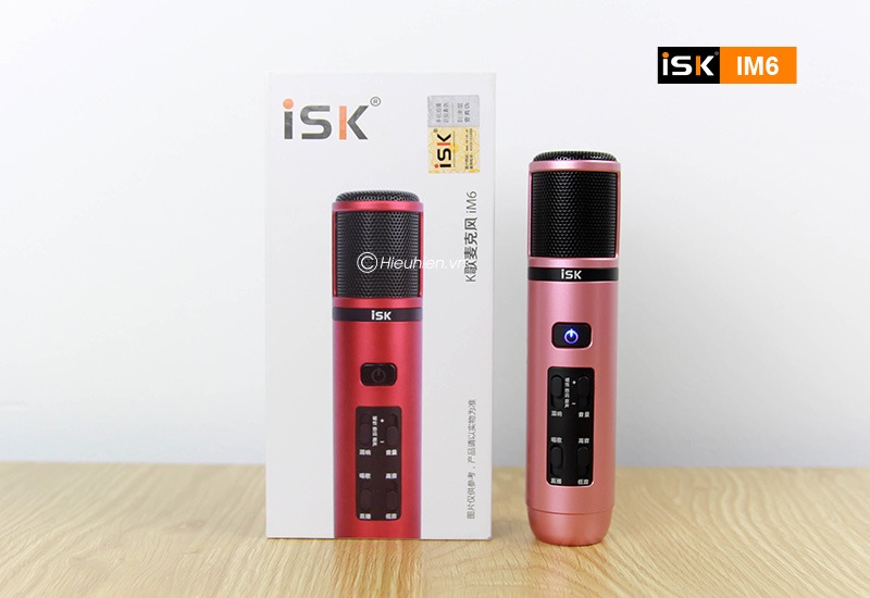 Trải nghiệm micro ISK iM6 thu âm không cần soundcard