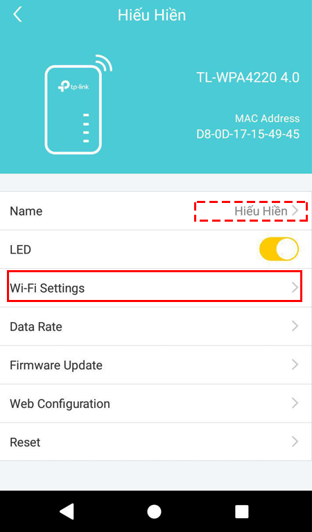Hướng dẫn cấu hình TP-Link TL-WPA4220KIT bằng ứng dụng tpPLC