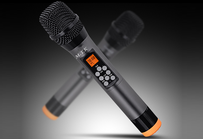 Bộ Micro Không Dây Cao Cấp M.T.K | Tích Hợp Tùy Chỉnh Bass, Treble,...