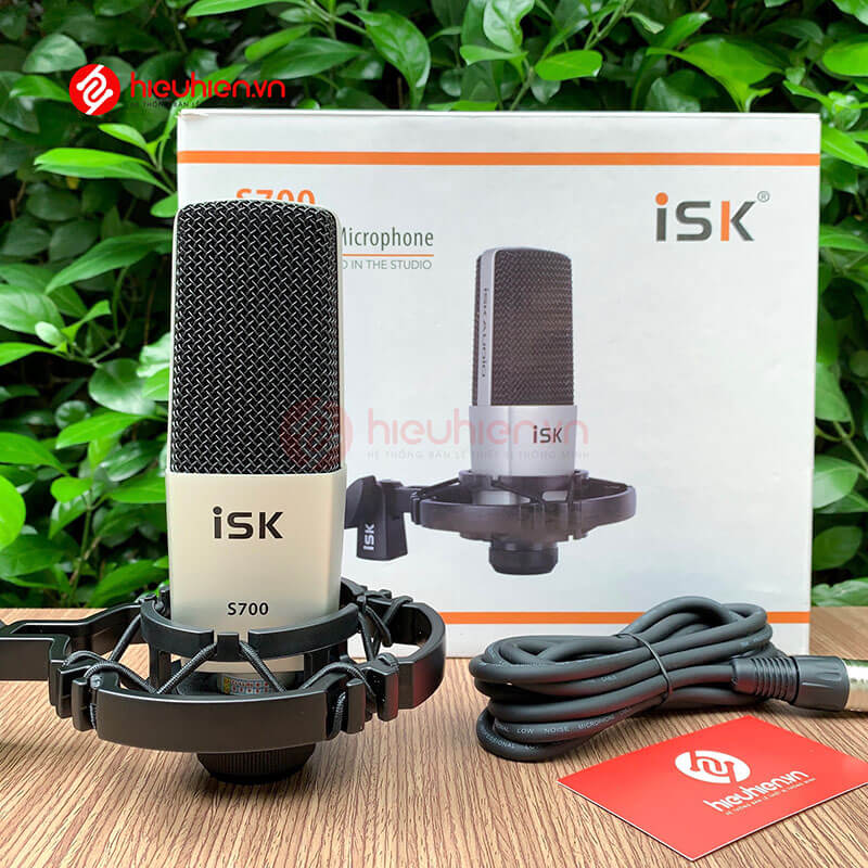 Micro Thu Âm Cao Cấp ISK S700 Mẫu Mới Nhất 2020