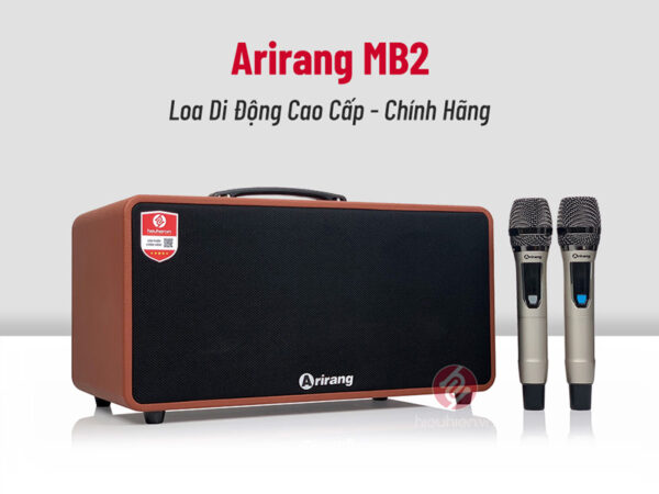 Loa Karaoke Xách Tay Arirang MB2 (480W) 2 Micro UHF