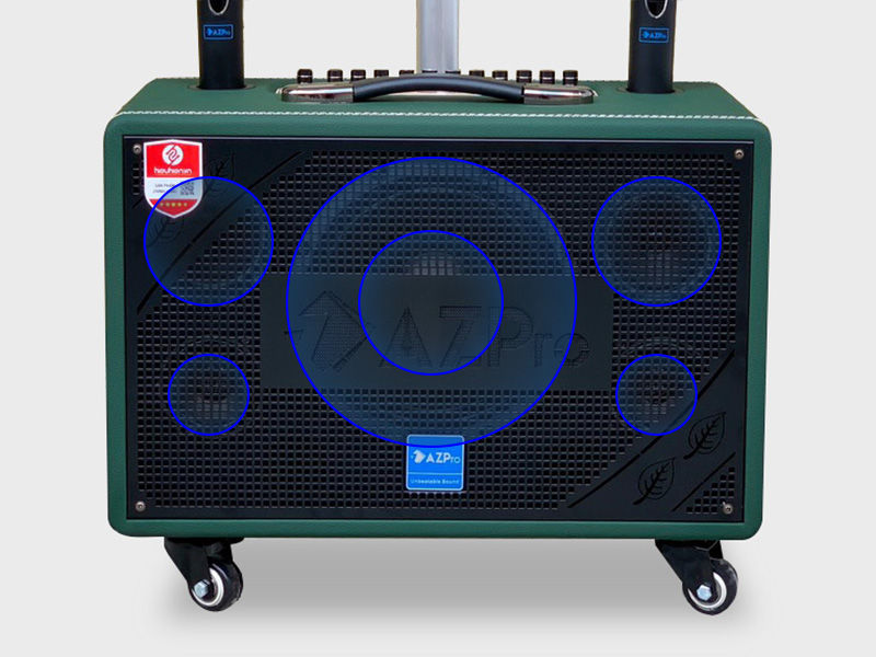 Đánh Giá Chi Tiết Loa AZPro AZ318 Bass 20cm, Công Suất 300W