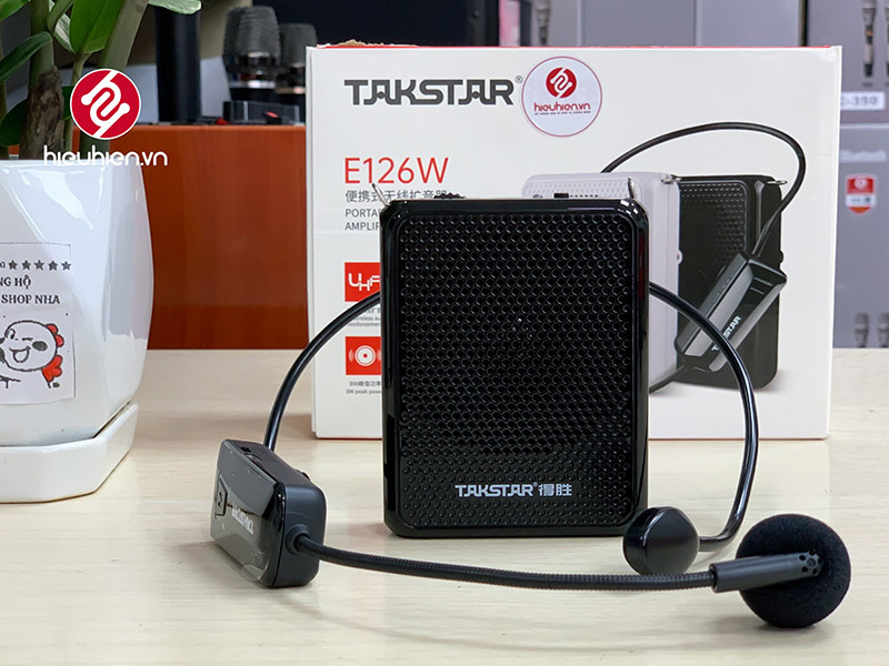 Loa Trợ Giảng Takstar E126W (8W) Pin 8H, Micro Không Dây UHF