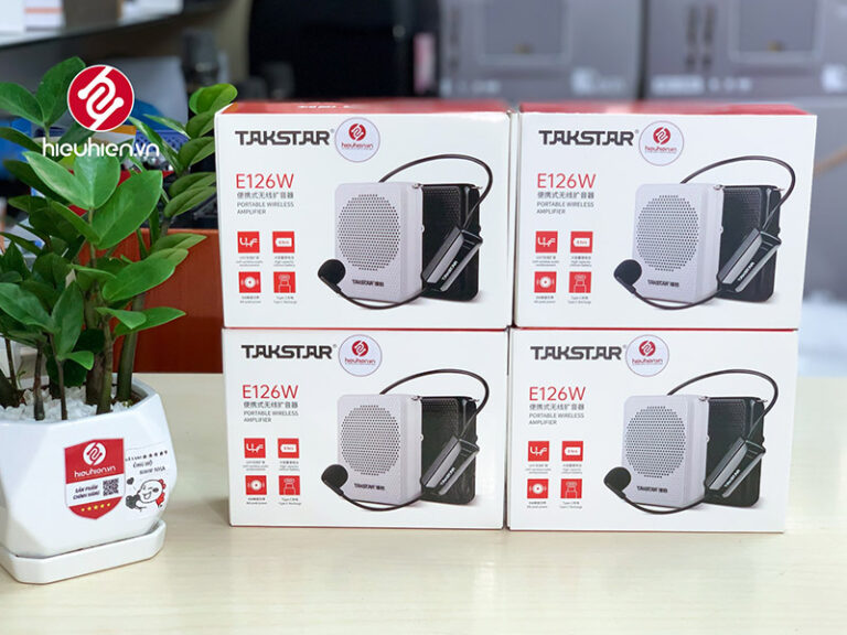 Loa Trợ Giảng Takstar E126W (8W) Pin 8H, Micro Không Dây UHF