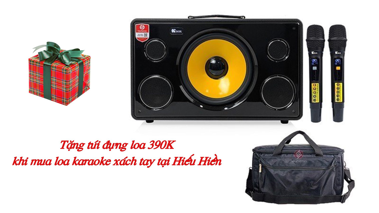 Tặng Túi Đựng Loa 390K Khi Mua Loa Karaoke Xách Tay