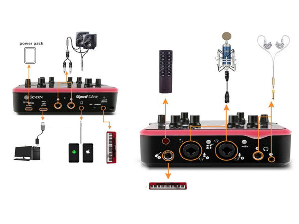 Sound Card Livestream Icon Upod Live - Hieuhien.vn