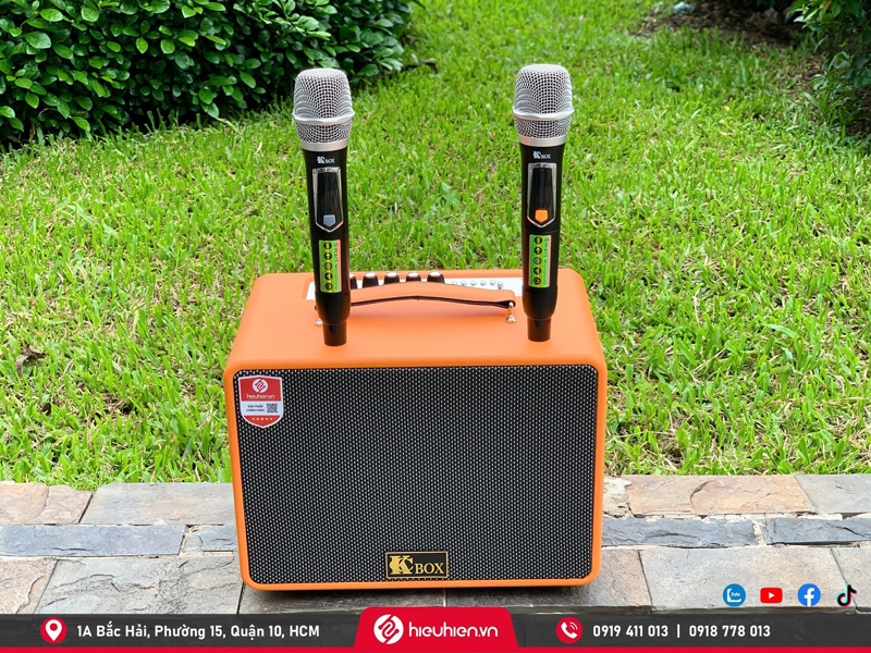 Đánh giá loa KCBOX 135: Loa karaoke xách tay nhỏ gọn, giá rẻ