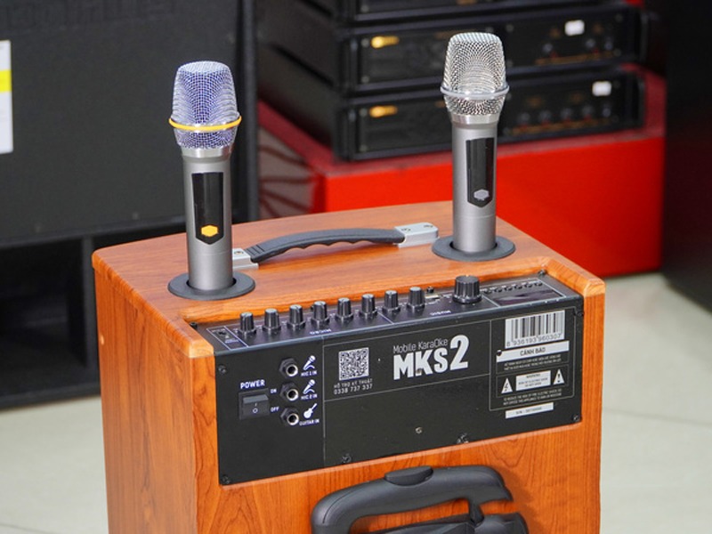 Đánh giá loa kéo Arirang MKS2: Bass 3 tấc, công suất 320W