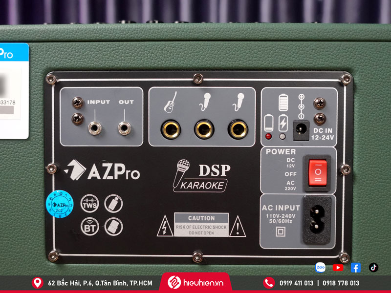 Đánh giá loa AZPro AZ-SG68: 7 loa trong 1, công suất 500W