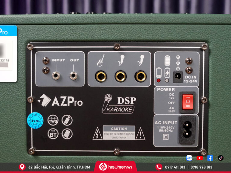 Loa AZPro AZ-SG68 | 7 Loa Trong 1 (500W) Kèm 2 Micro