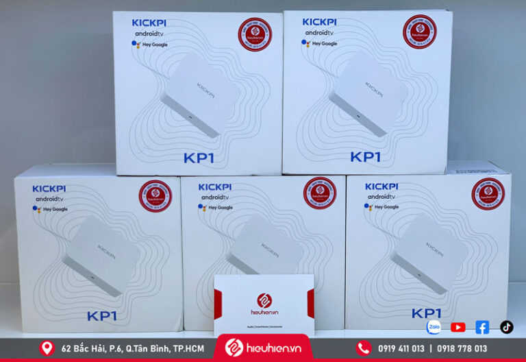 Android TV Box KICKPI KP1| AndroidTV, Netflix 4K Chính Chủ