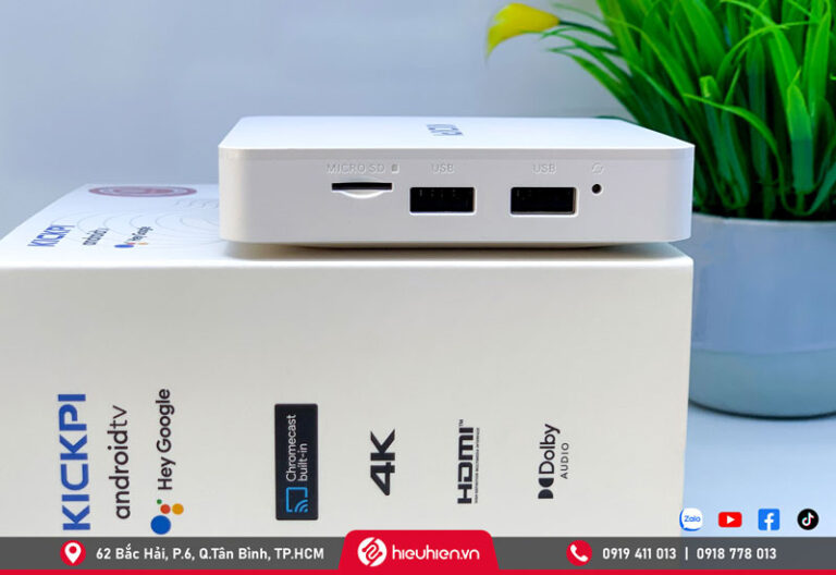 Android TV Box KICKPI KP1| AndroidTV, Netflix 4K Chính Chủ