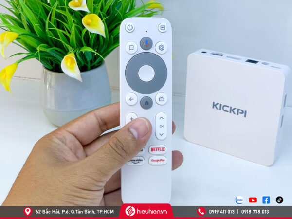 Android TV Box KICKPI KP1| AndroidTV, Netflix 4K Chính Chủ